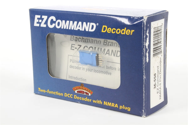 36-558 - Bachmann 6-pin 2-function decoder (suitable for OO & N gauge - Modeltune