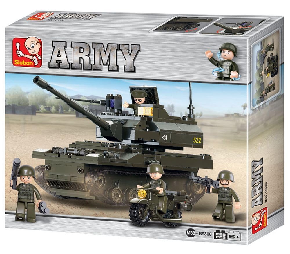 Sluban Leopard K9 Tank M38-B9800 - Modeltune