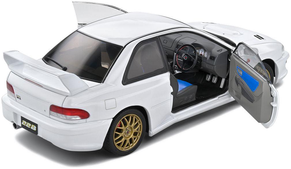 SOL 1807404 Subaru Impreza 22B White 1998 - Modeltune