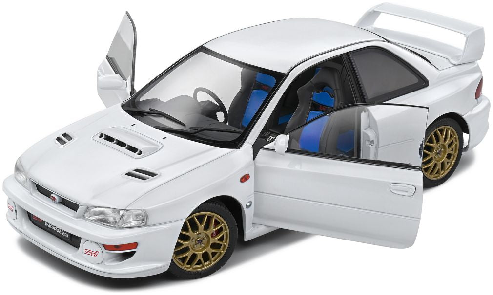SOL 1807404 Subaru Impreza 22B White 1998 - Modeltune