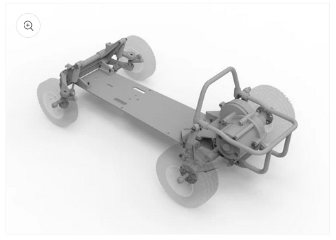 Knight Customs SRB Display Chassis - Modeltune