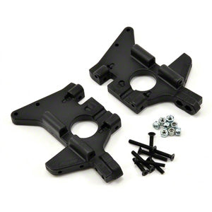 81062 RPM T-Maxx And E-Maxx FRONT Bulkheads (Black) - Modeltune