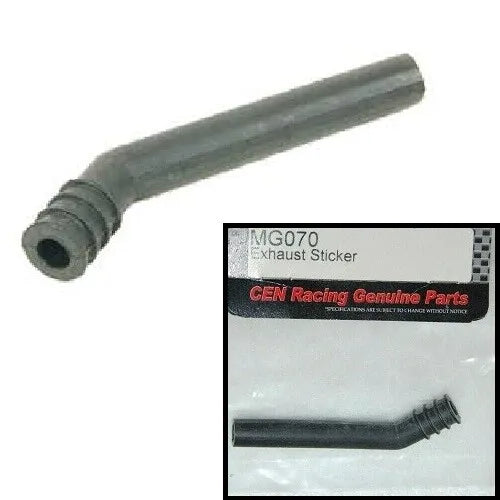 MG070 CEN EXHAUST STICKER - Modeltune