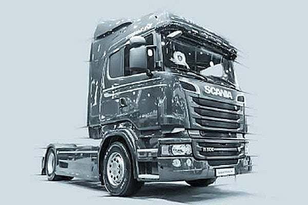 ITA3932 ITALERI SCANIA R730 STREAMLINE HIGHLINE CAB - Modeltune