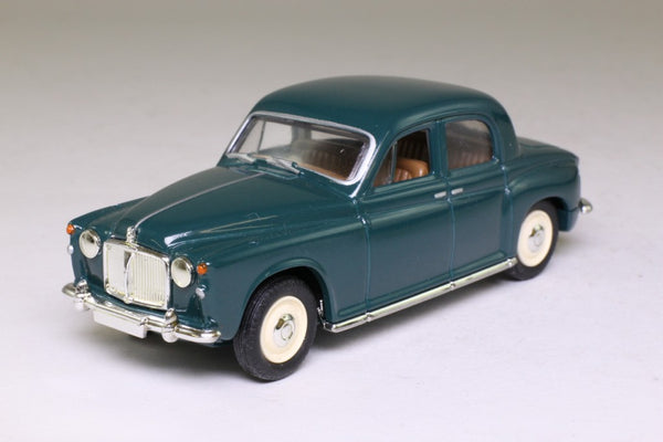 CORGI VANGUARDS VA19003 'ROVER P4' GREEN. 1:43 'PENSION ANNUITY SOCIET ...