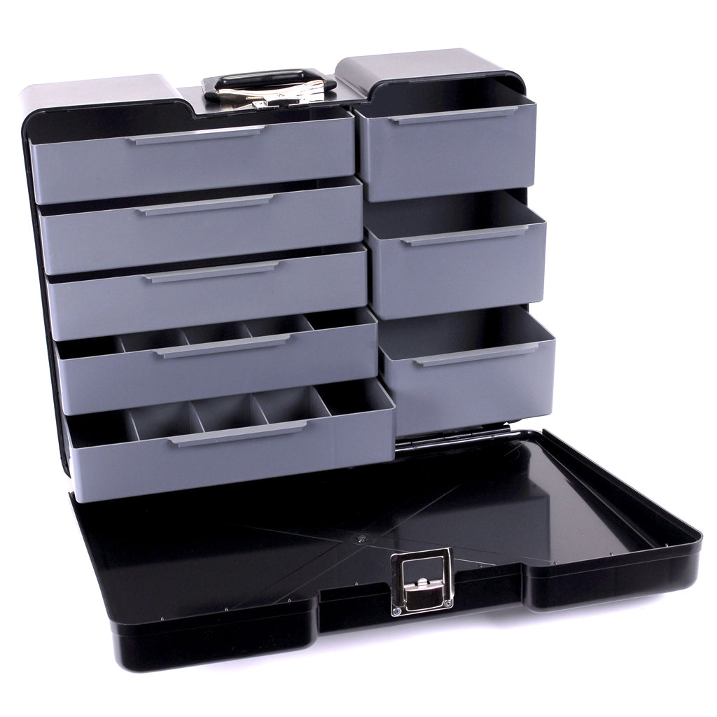 CR148 CORE RC - POLYBUTLER PIT BOX; BLACK - Modeltune