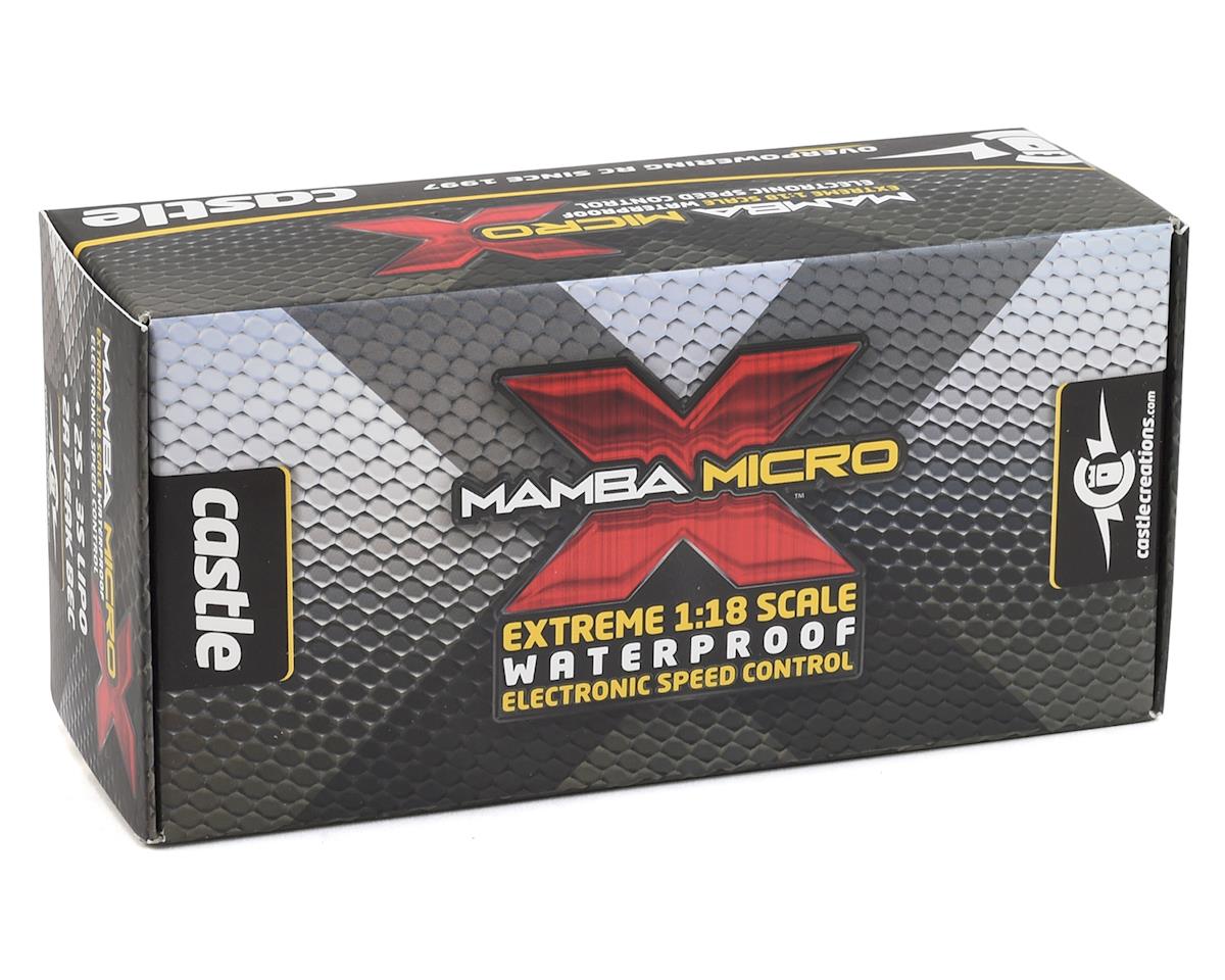 Castle Creations Mamba Micro X Crawler Waterproof Sensored Brushless E ...