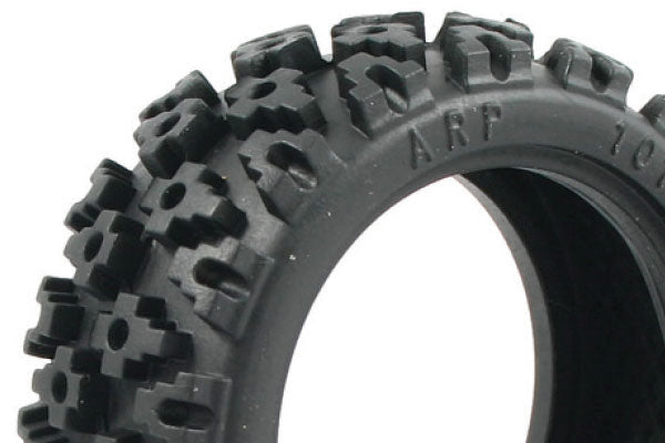 FAST372 FASTRAX RALLY BLOCK TYRE SET (4) W/FOAM INSERTS - Modeltune