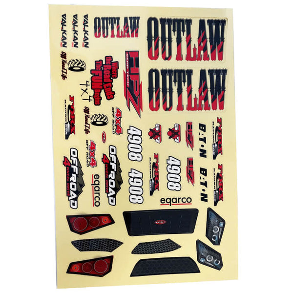 FTX8350C FTX OUTLAW CLEAR BODY (UNCUT) - Modeltune