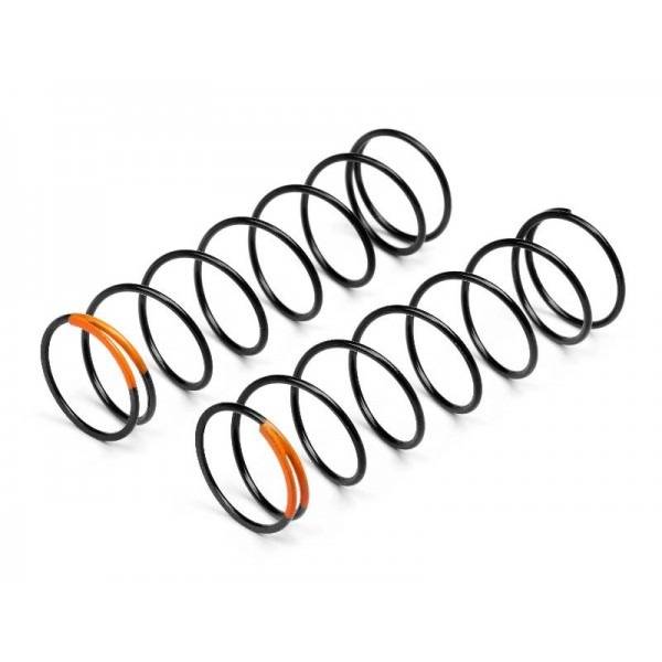 HB113476 HB RACING Shock Spring Orange/83mm - 2pcs - Modeltune